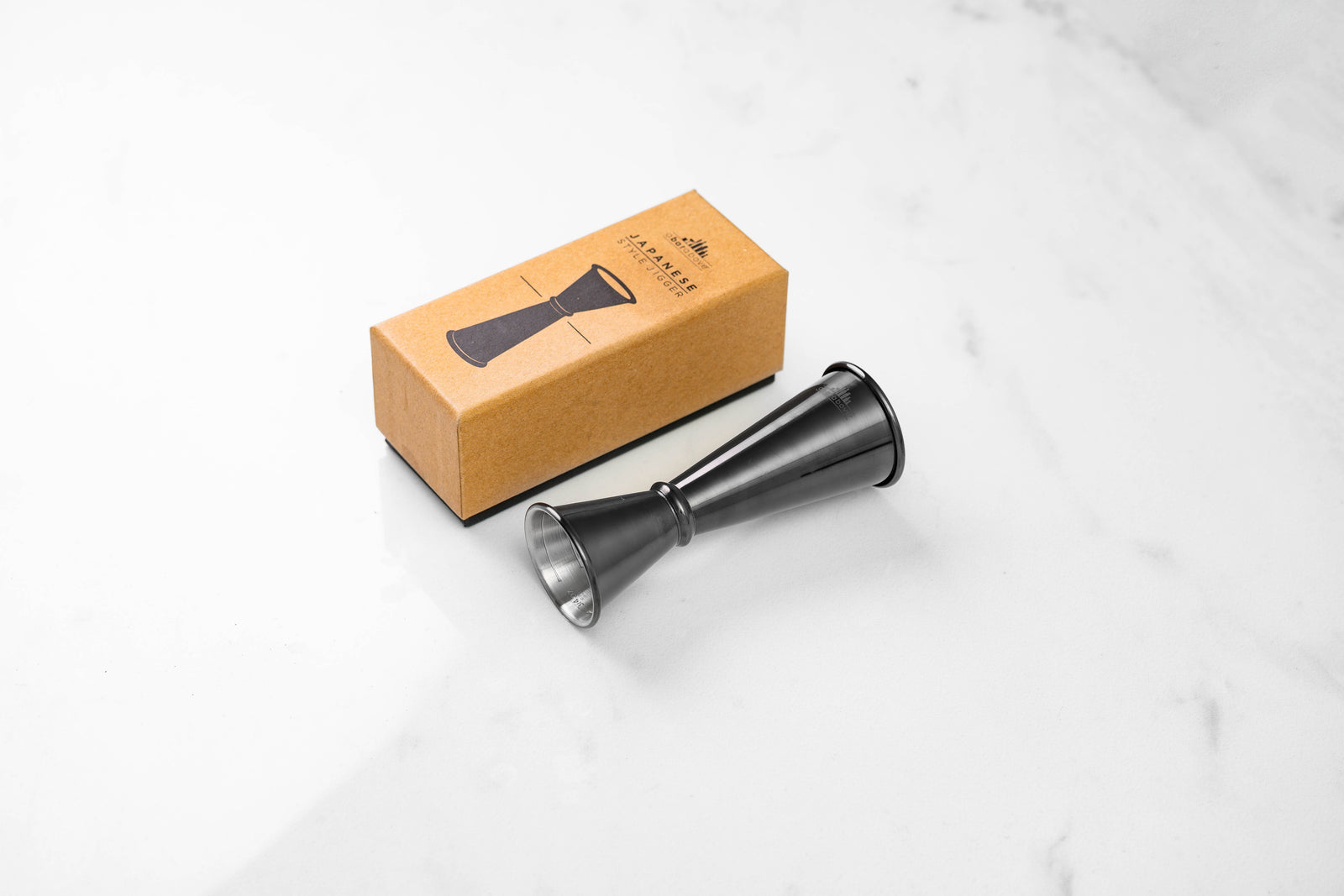 Black Japanese Style Jigger | Japanese Jigger - A Bar Above