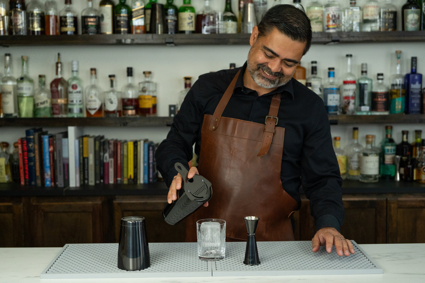 Black Japanese Style Jigger | Japanese Jigger - A Bar Above