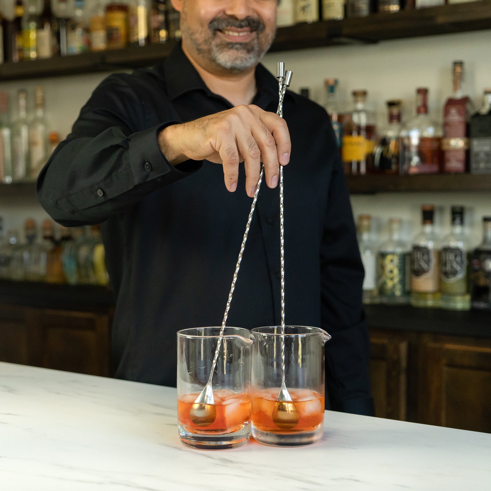 Long Bar Spoon | Cocktail Spoons - A Bar Above