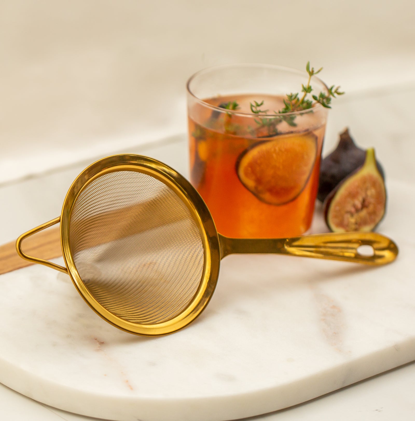 Mesh Cocktail Strainer | Mesh Strainer | Antique Copper - A Bar Above