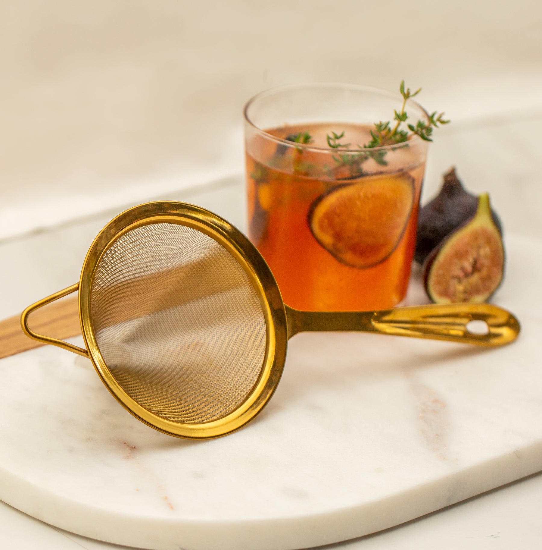 Mesh Cocktail Strainer | Mesh Strainer | Gold - A Bar Above