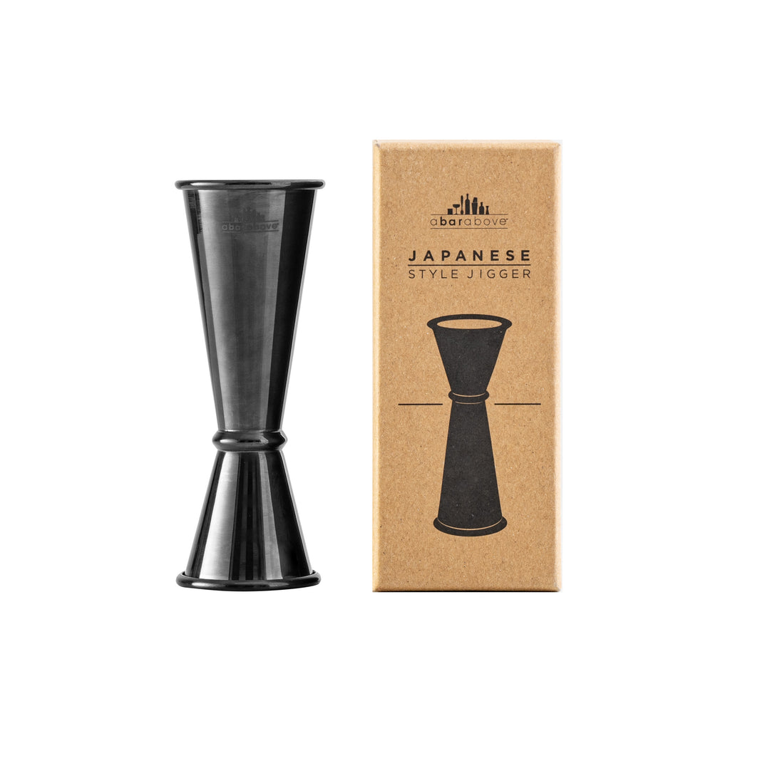 Black Japanese Style Jigger | Japanese Jigger - A Bar Above
