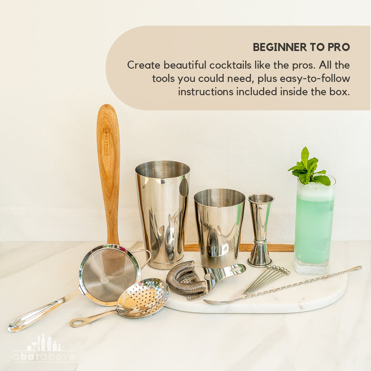 Bar Set For Home - 14 Piece | A Bar Above