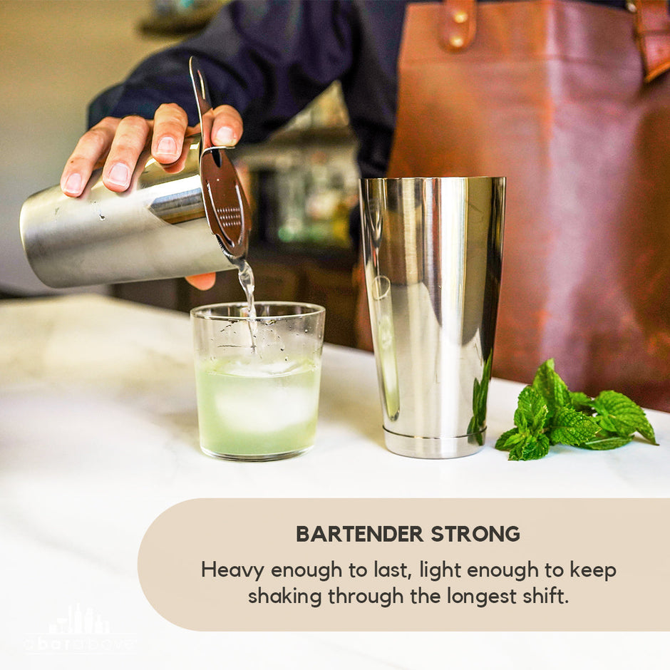 Best Cocktail Shaker | Boston Shaker - A Bar Above