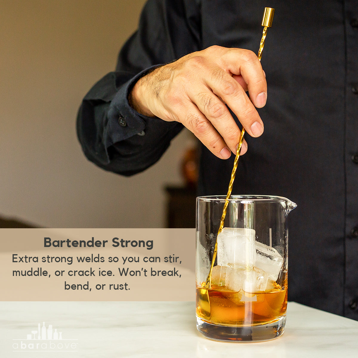 Cocktail Mixing Spoon | Standard Bar Spoon - A Bar Above