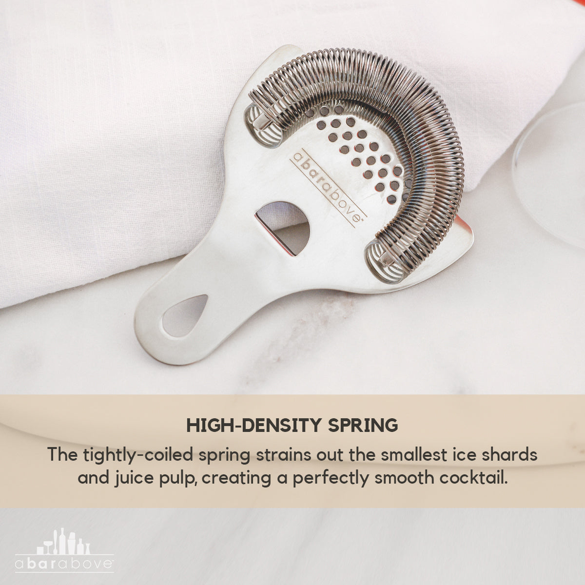 Stainless Steel Strainer | Hawthorne Strainer - A Bar Above